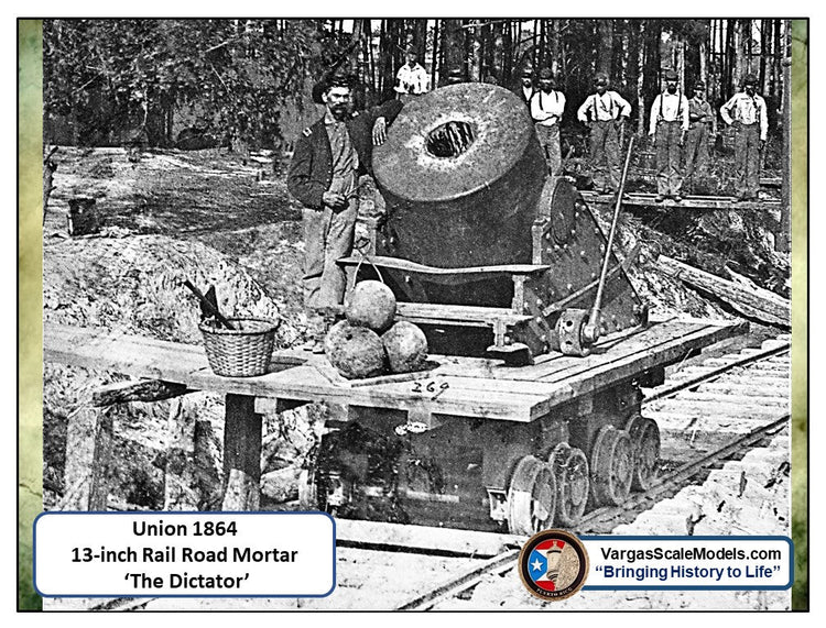 1/35 Dictator 13 inch Seacoast Mortar 1864 American Civil War – vargas_lg